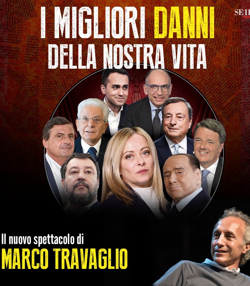 MARCO TRAVAGLIO PIACENZA TEATRO POLITEAMA