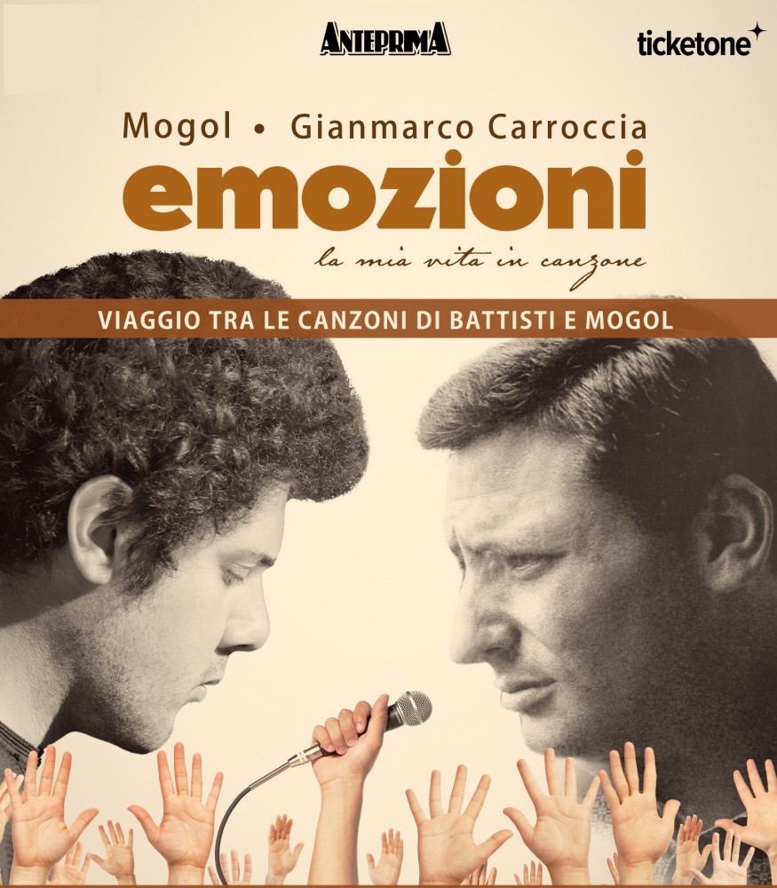 GIANMARCO CARROCCIA TEATRO ALFIERI TORINO mogol lucio battisti EMOZIONI ...